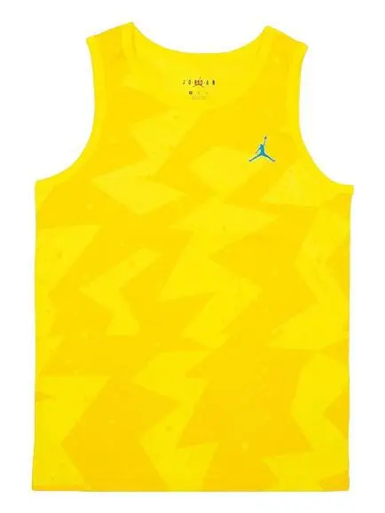 Nike Jordan Printed Poolside Tank Top - Amarillo