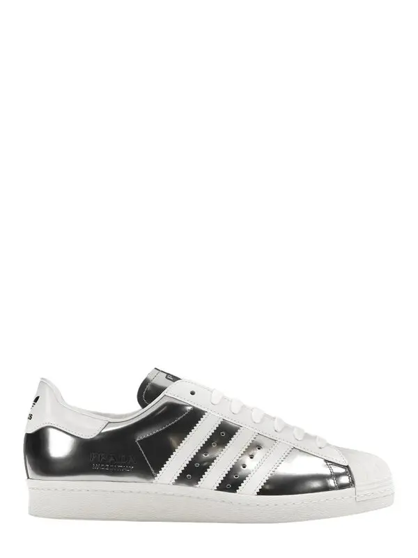 Adidas Superstar Prada Silver Sneakers - Silver Metallic
