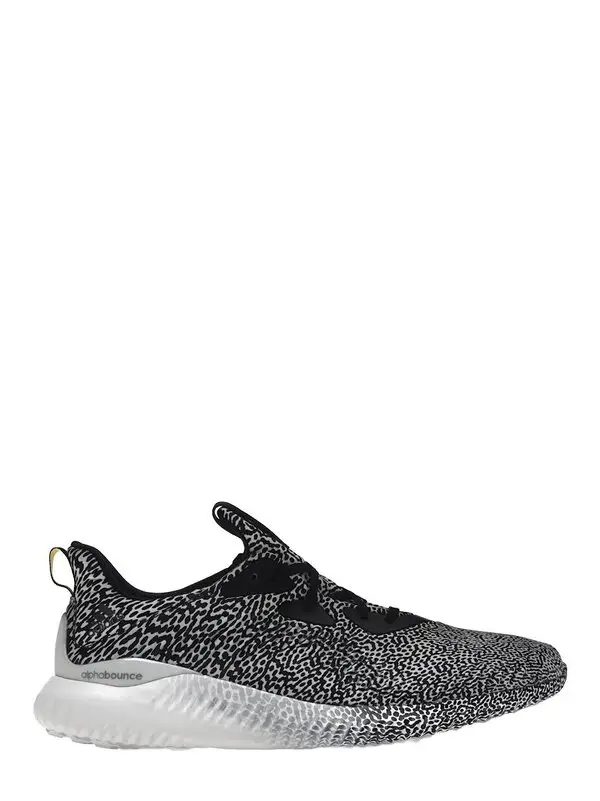 Adidas Alphabounce Motion Capture Sneakers - Core Black/iron Metallic/clear Grey