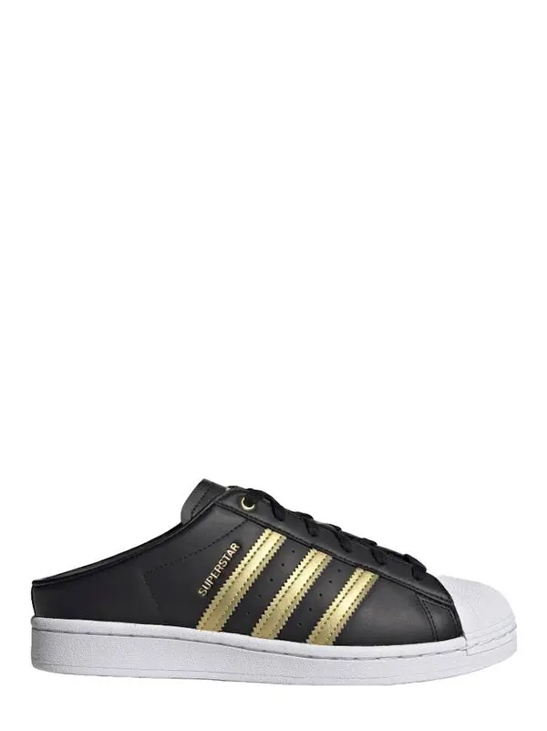 Adidas Superstar Mule - Core Black/gold Metallic/cloud White