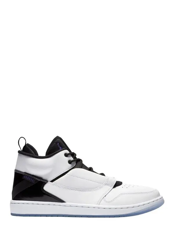 JORDAN Fadeaway Concord Sneakers - White/dark Concord/black