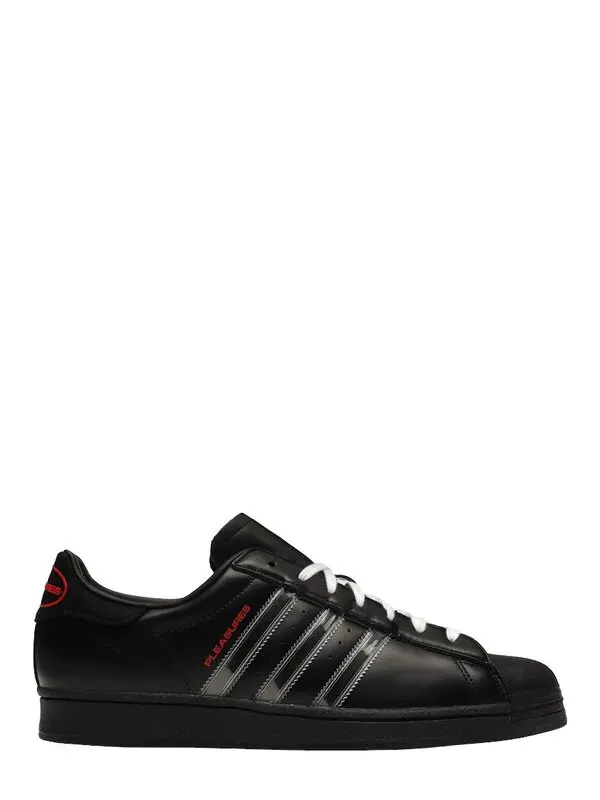 Adidas Superstar Pleasures - Black/red