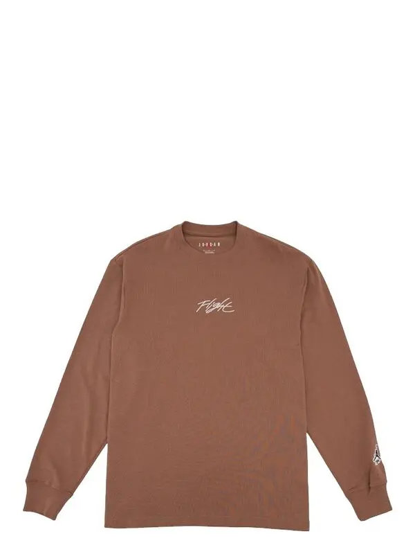 Nike Jordan Flight Essentials Long Sleeve T-shirt - Archaeo Brown