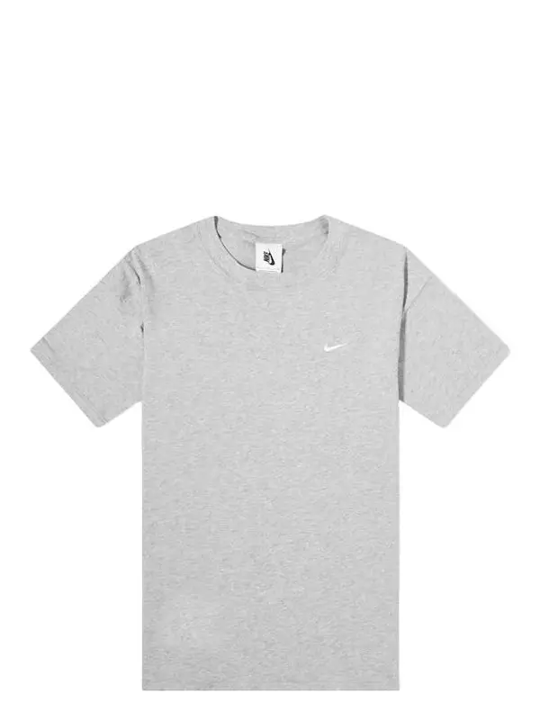 Nike Solo Swoosh Tee Shirt - Gray