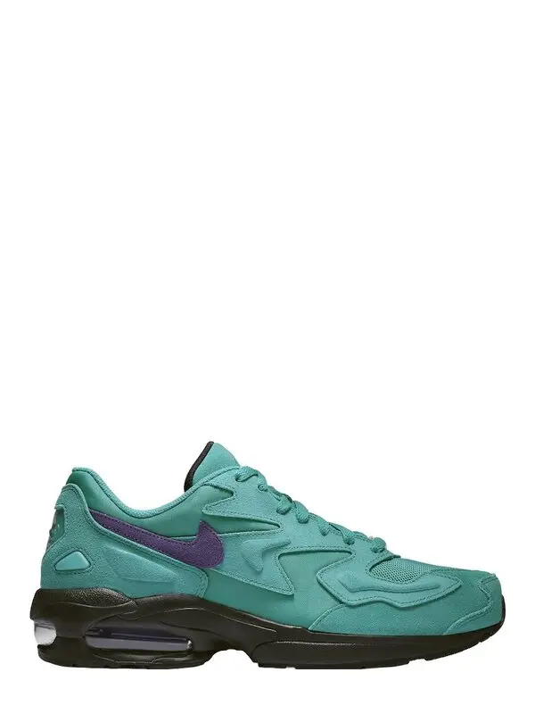 Nike Air Max2 Light Reverse Grape Sneakers - Spirit Teal/court Purple/black