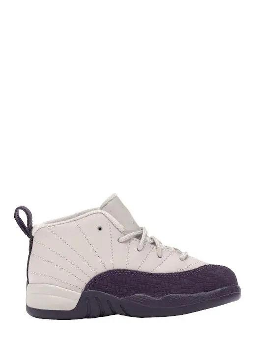 JORDAN 12 Retro Sneakers - Desert Sand/pro Purple