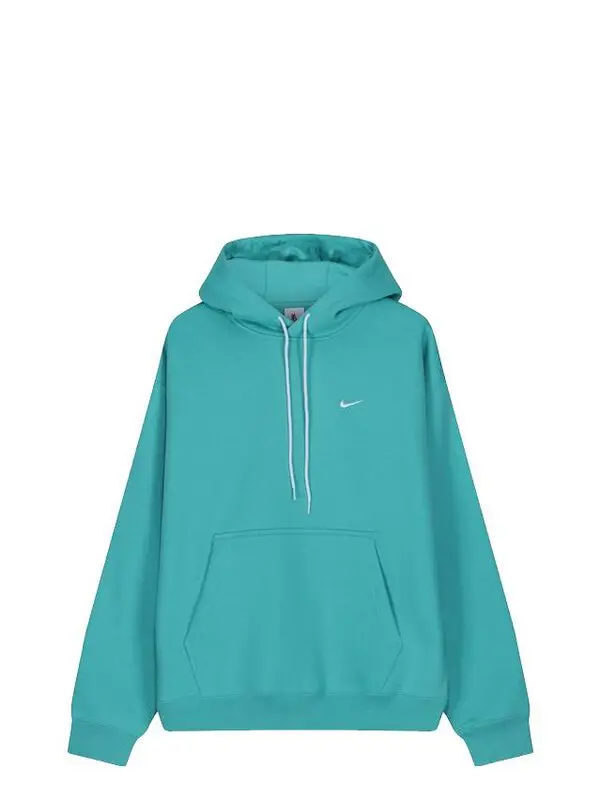 Nike Fleece Hoodie - Washed Teal/wit