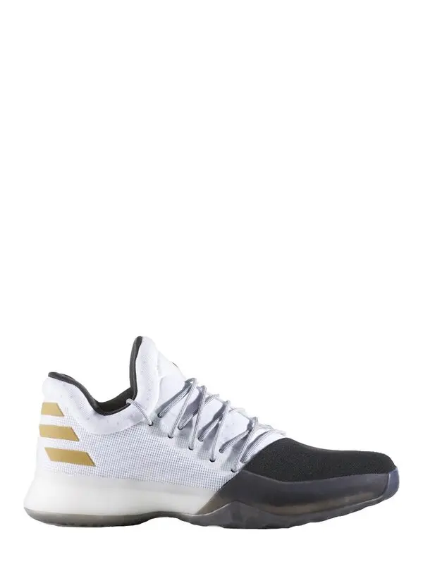 Adidas Harden Vol. 1 Disruptor Sneakers - White/core Black/gold Metallic