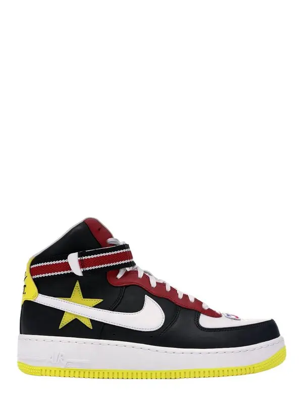 Nike Air Force 1 High Riccardo Tisci All Star Sneakers - Gym Red/opti Yellow/black