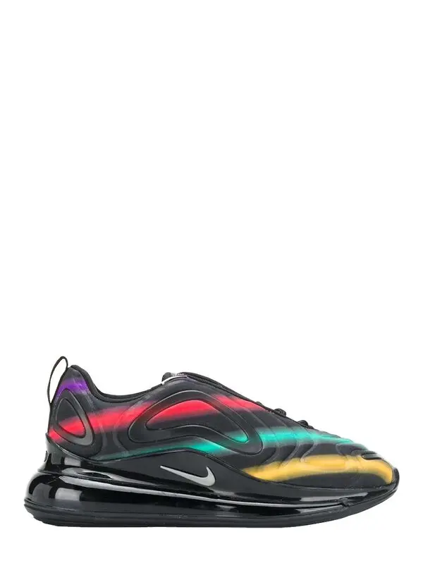 Nike Air Max 720 Neon Sneakers - Black/university Gold/flash Crimson