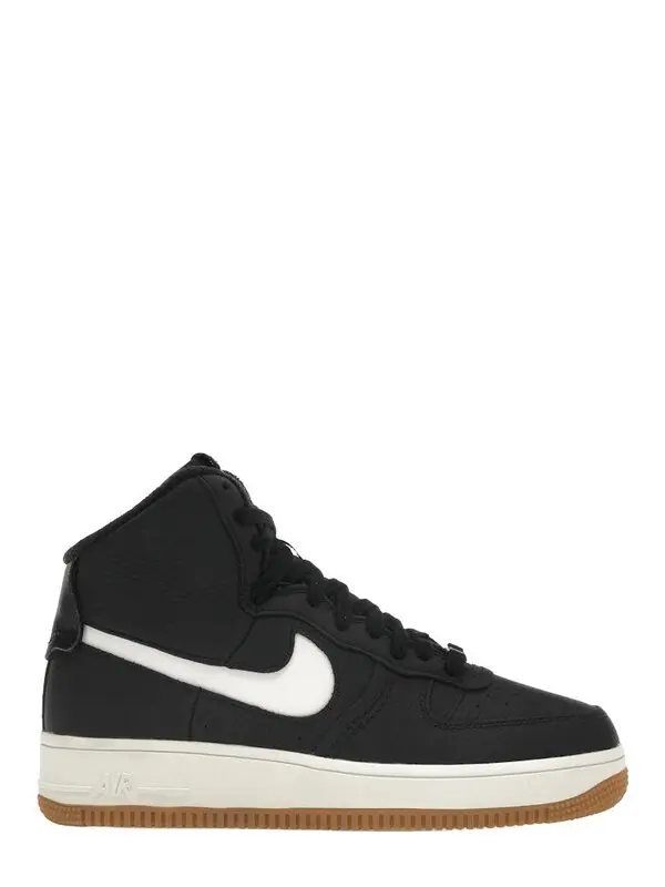 Nike Air Force 1 High Sculpt Sneakers - Black/sail/gum Medium Brown