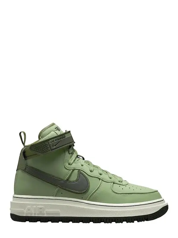 Nike Air Force 1 High-top Sneakers - Oil Green/medium Olive/black