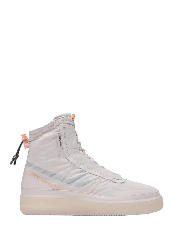 Nike Force 1 High Shell Sneakers - Platinum Violet/hyper Crimson/seaweed