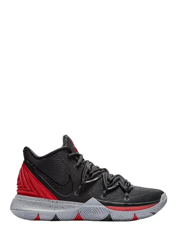 Nike Kyrie 5 Bred Sneakers - University Red/black/pure Platinum
