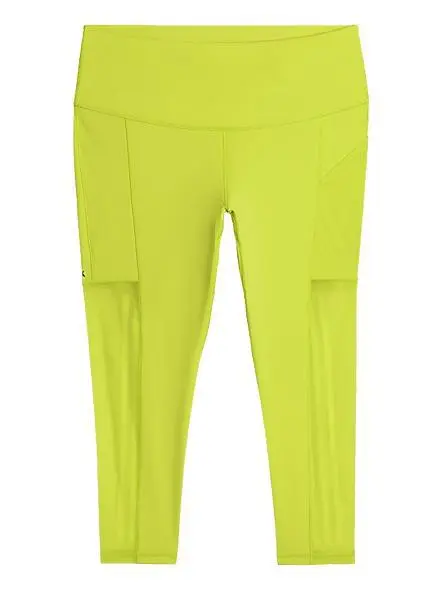 Adidas Ivy Park X Peloton Power Tights - Shock Lime/focus Olive