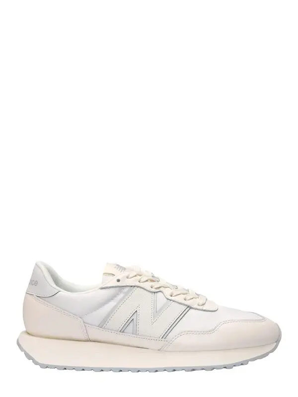 NEW BALANCE 237 Lace-up Sneakers - White/grey