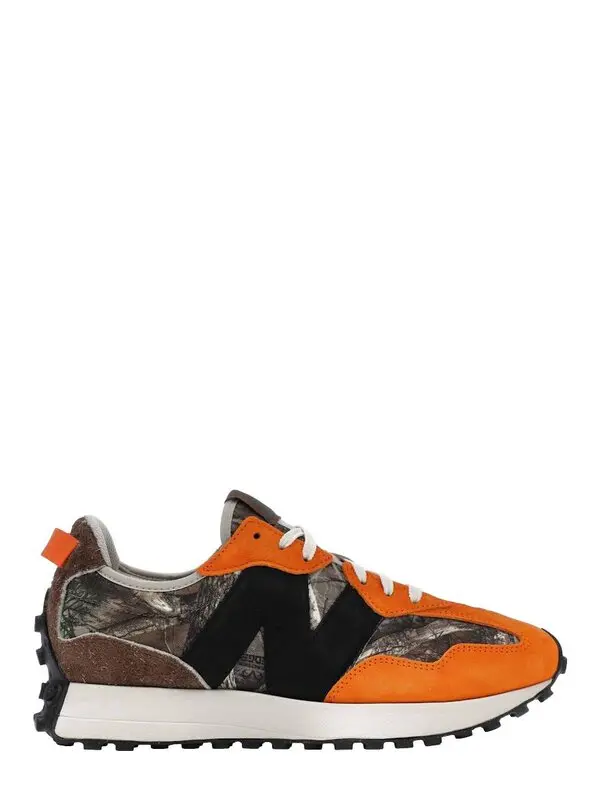 NEW BALANCE 327 Atmos Sneakers - Orange/black/realtree