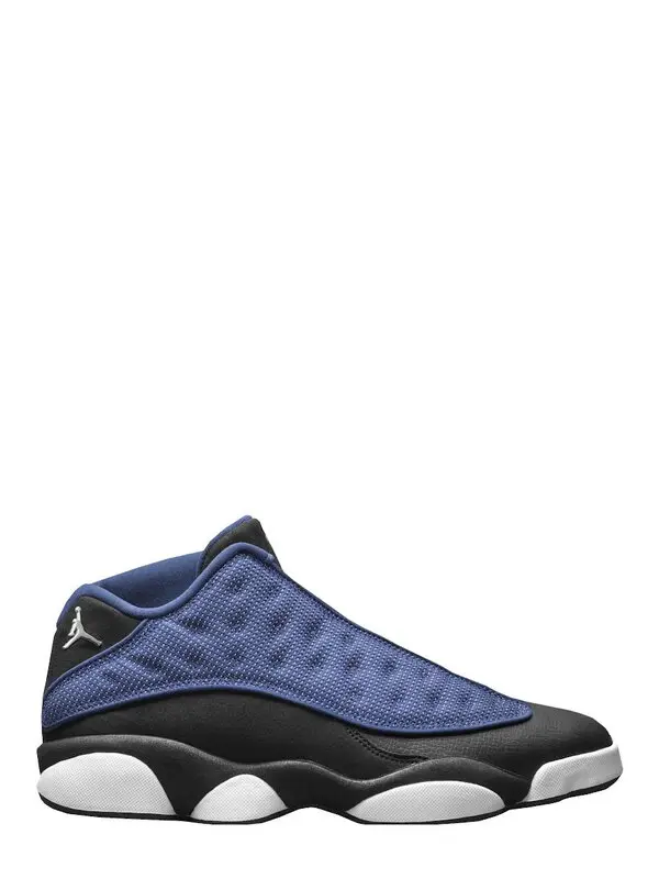 JORDAN Retro Low Sneakers - Brave Blue/metallic Silver/black