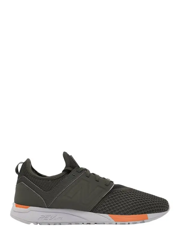 NEW BALANCE 247in Sneakers - Olive/orange