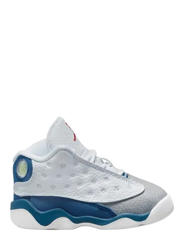 JORDAN 13 Retro Toddler Sneakers - White/french Blue/light Steel Grey