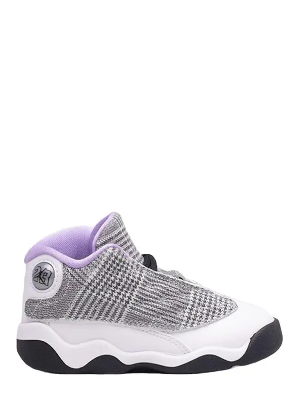 JORDAN 13 Retro Houndstooth Sneakers - Black/lilac/white