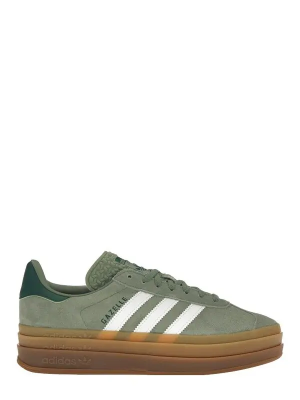Adidas Gazelle Bold Sneakers - Silver Green/cloud White/collegiate Green