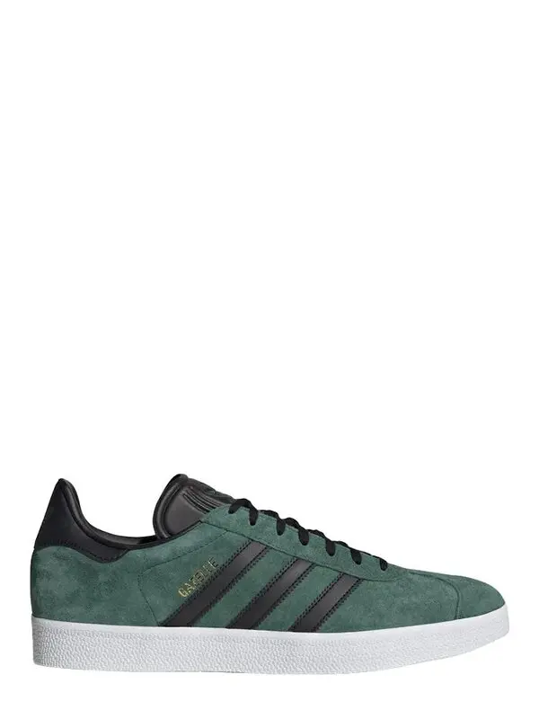 Adidas Gazelle Sneakers - College Green/black/gold Metallic