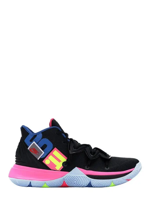 Nike Kyrie 5 Just Do It Sneakers - Black/volt/hyper Pink