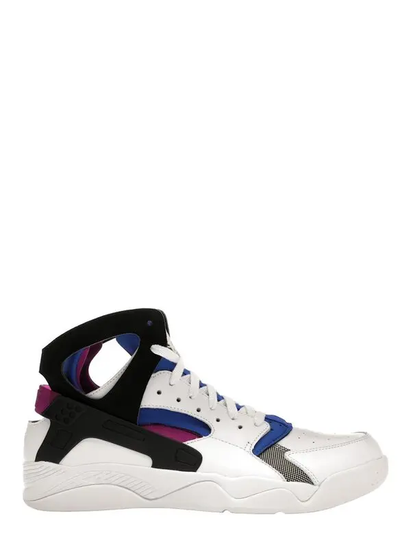 Nike Air Flight Huarache Og Bold Berry - White/black/lyon Blue