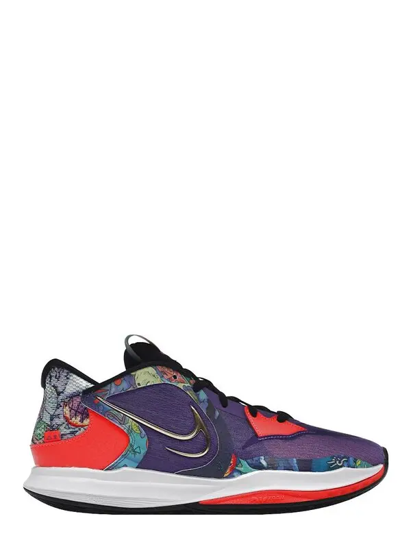 Nike Kyrie 5 Jewell Loyd Mural Sneakers - Black/metallic Gold/action Grape