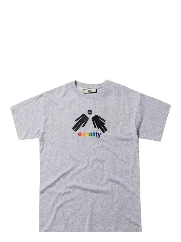 Kith Equality Tee Shirt - Heather Grey