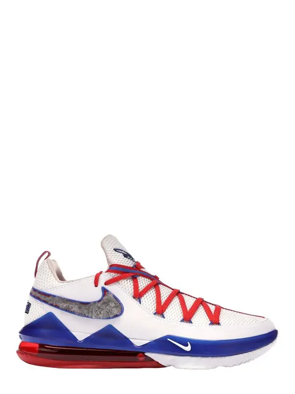 Nike Lebron Low Tune Squad Sneakers - White/university Red