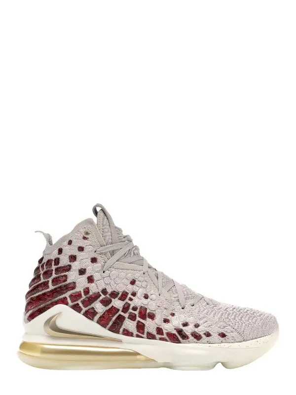 Nike Lebron Harlem Fashion Row Sneakers - Desert Sand/metallic Gold/cedar