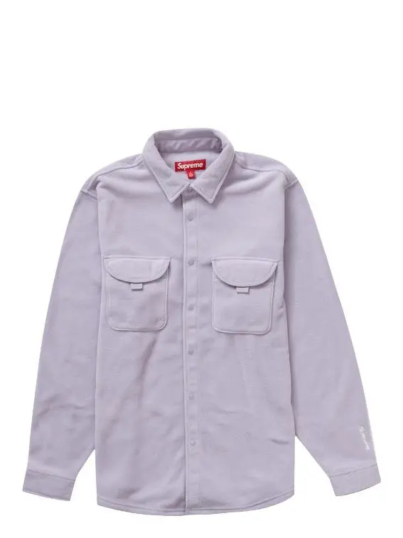 Supreme Polartec Shirt - Lilac