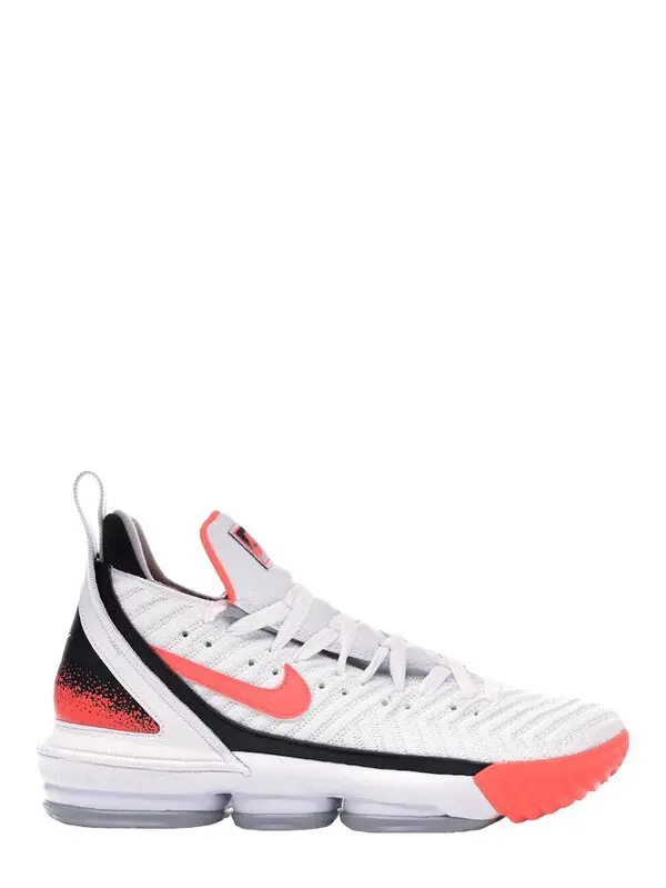 Nike Lebron 16 Sneakers - White/hot Lava/flat Silver