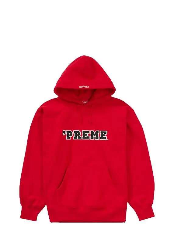 Supreme Hooded Sweatshirt - Red