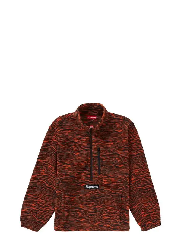 Supreme Polartec Half Zip Pullover - Tiger