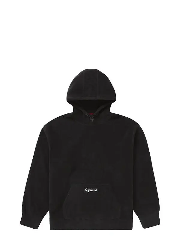 Supreme Polartec Hoodie - Black