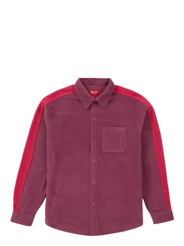 Supreme Polartec Shirt - Light Plum