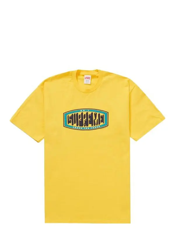 Supreme Pound Tee Shirt - Yellow