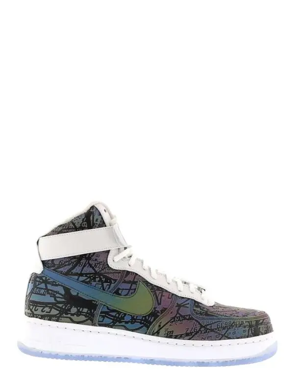 Nike Air Force 1 High Quai 54 - Rainbow/white