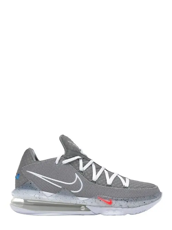 Nike Lebron 17 Low Sneakers - Particle Grey/white/light Smoke Grey