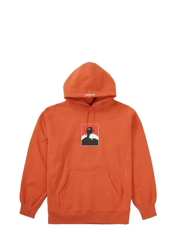 Supreme Portrait Hooded Sweatshirt - Burnt Orange