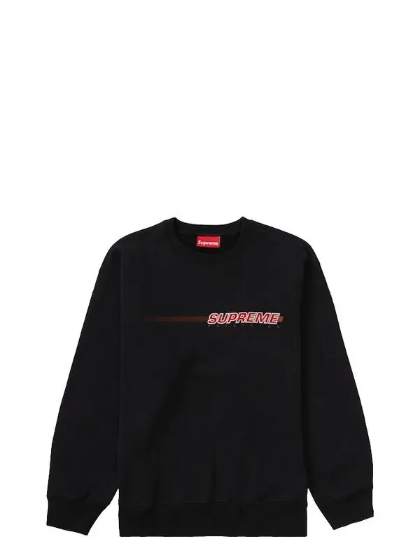Supreme Precision Crewneck Sweatshirt - Black