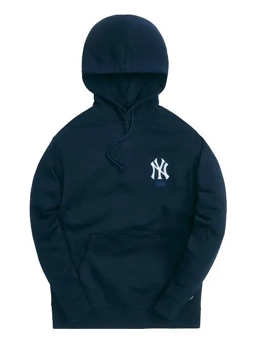 Kith For The New York Yankees Williams Iii Hoodie - Navy Blue