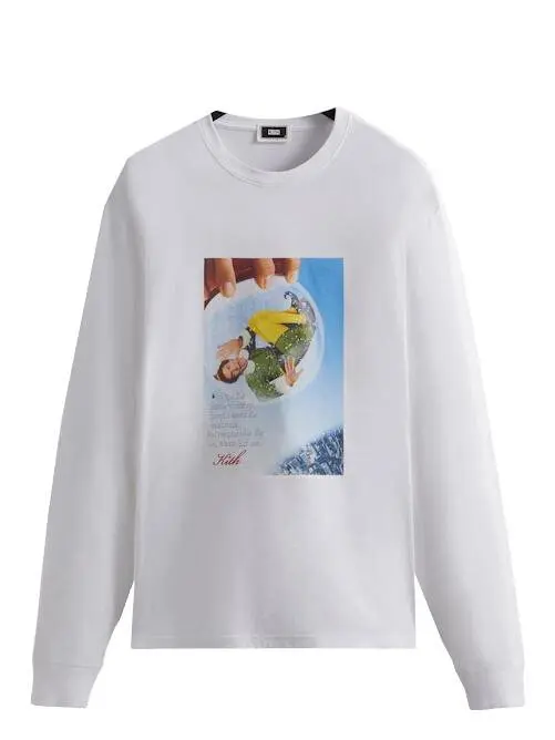 Kith Elf Snow Globe Long Sleeve Tee Shirt - White