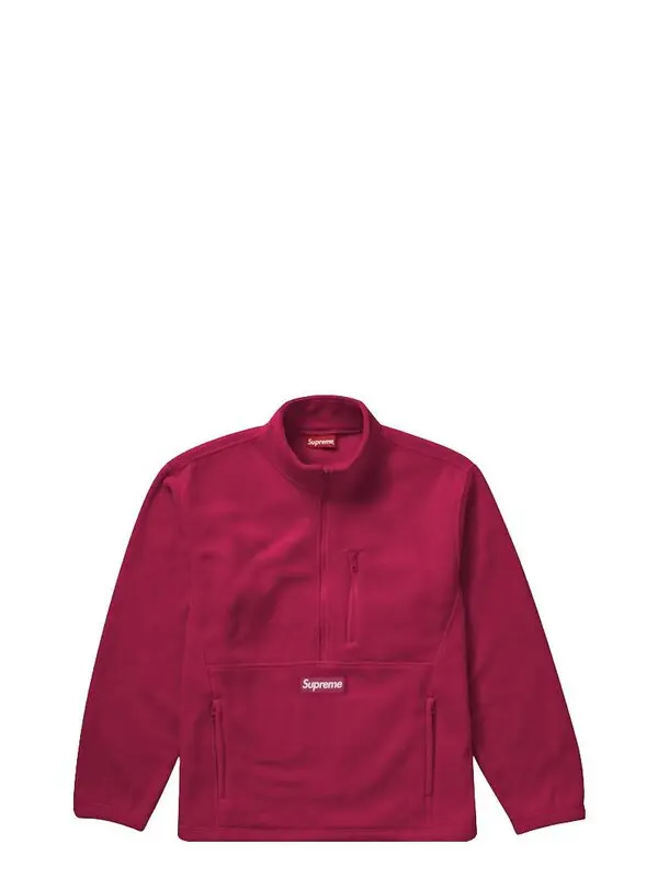 Supreme Polartec Half Zip Pullover - Magenta