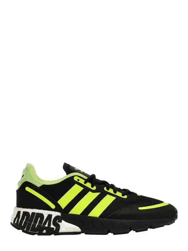 Adidas Zx 1k Boost Sneakers - Core Black/solar Yellow/matte Silver