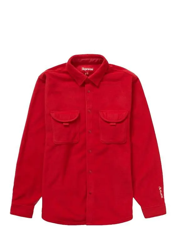 Supreme Polartec Shirt - Red