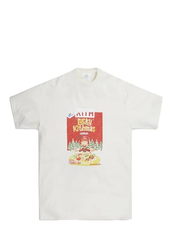 Kith For Lucky Charms Mas Cereal Box Vintage Tee Shirt - Tofu